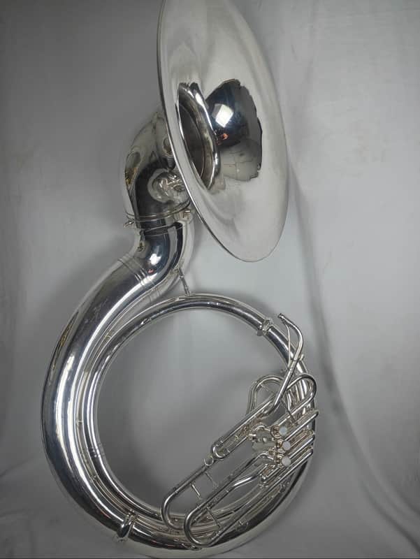 Yamaha YSH-411S BBb Sousaphone with case and neck - Complete | Reverb