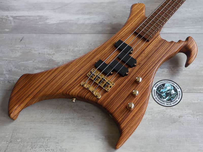 2003 Warwick Buzzard BO Bass (Zebrawood) | Reverb