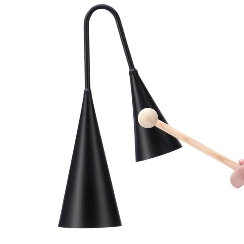 Agogo Bell Two-Tone Samba Steel Bells Traditional Latin | Reverb