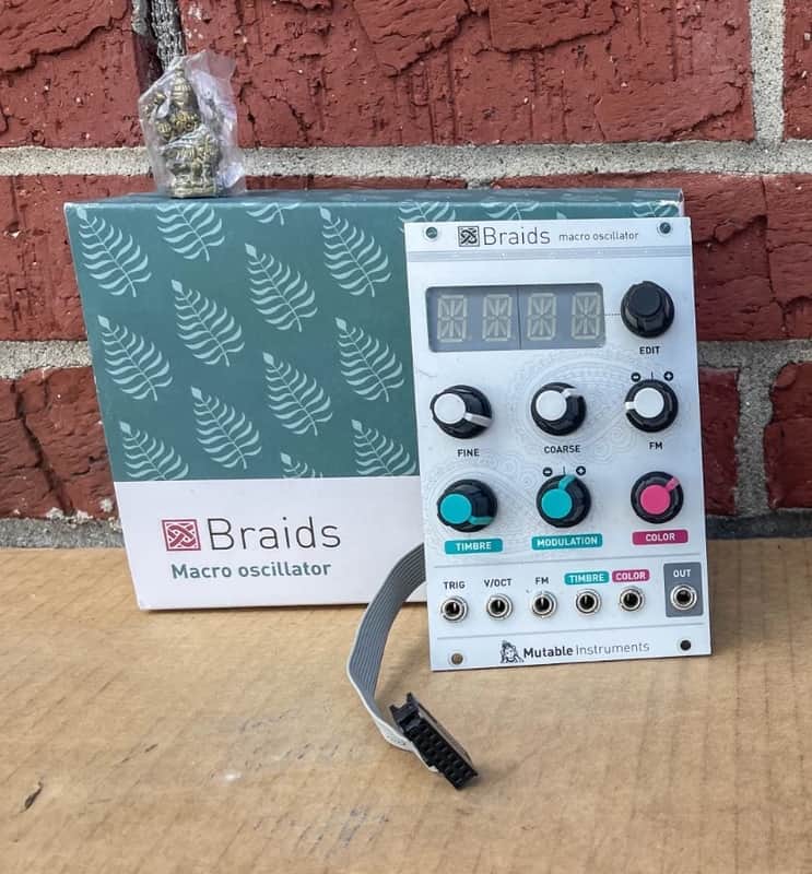 Mutable Instruments Braids VCO Eurorack Module synthesizer | Reverb