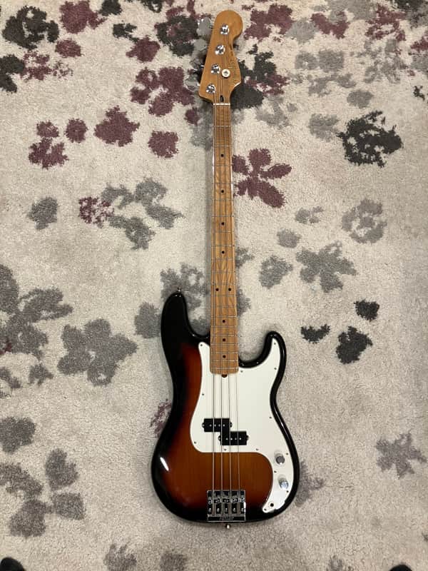 Fender Precision Bass Partscaster 2023 - Sunburst | Reverb