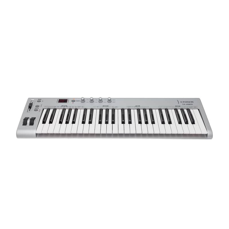 Crown CK-49 MIDI USB 49-Key Electronic Portable Keyboard | Reverb