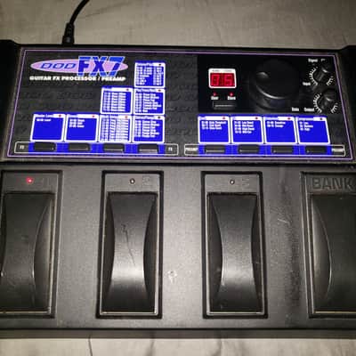 DOD FX7 Guitar Processor/Preamp Black | Reverb