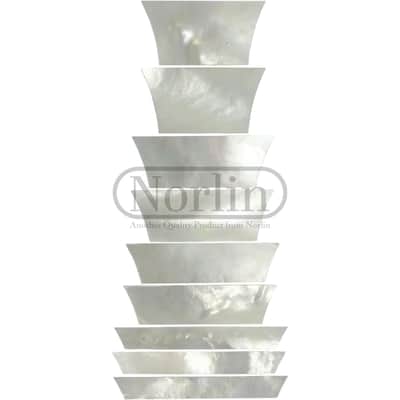 Norlin MOP-LP-S Mother of Pearl Crown Trapezoid Fingerboard | Reverb