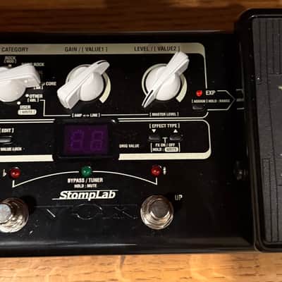 Vox SL2G StompLab IIG Modeling Guitar Processor 2010s - Black | Reverb