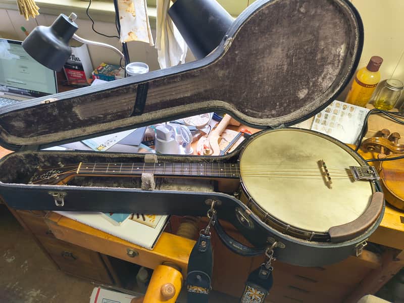 Triple-X Tenor Banjo William L. Lange Co. 1920’s Style “A” 17 | Reverb