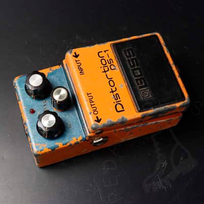 Boss DS-1 Distortion (Black Label, Long Dash) 1978 - 1982 | Reverb