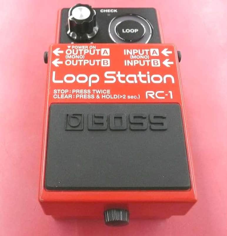 BOSS Loop Station RC-1 Portable Looper Pedal Used | Reverb Australia