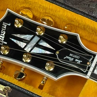 Gibson Les Paul Custom Alpine White 2025 New Unplayed Auth | Reverb