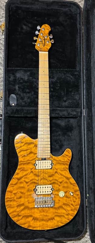 OLP MM1 Axis modded EVH Quilted maple | Reverb