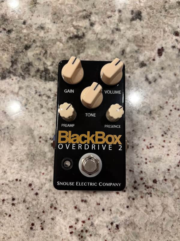 Snouse BlackBox Overdrive 2 2010s - Black | Reverb