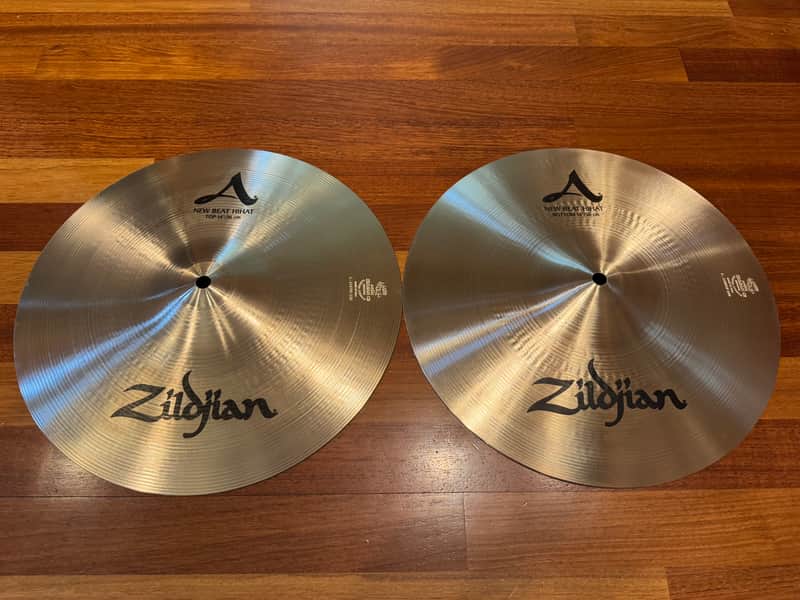 Zildjian 14" A Series New Beat Hi-Hat Cymbals (Pair) 2013 - | Reverb