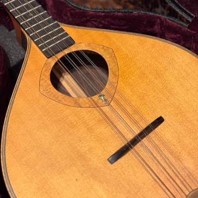Custom Made Solid Wood A-Style Oval-Hole Octave Mandolin w | Reverb