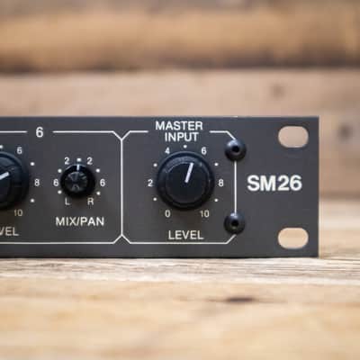 Rane SM26 (SM-26) Six-to-Two Line Level Mixer Splitter | Reverb