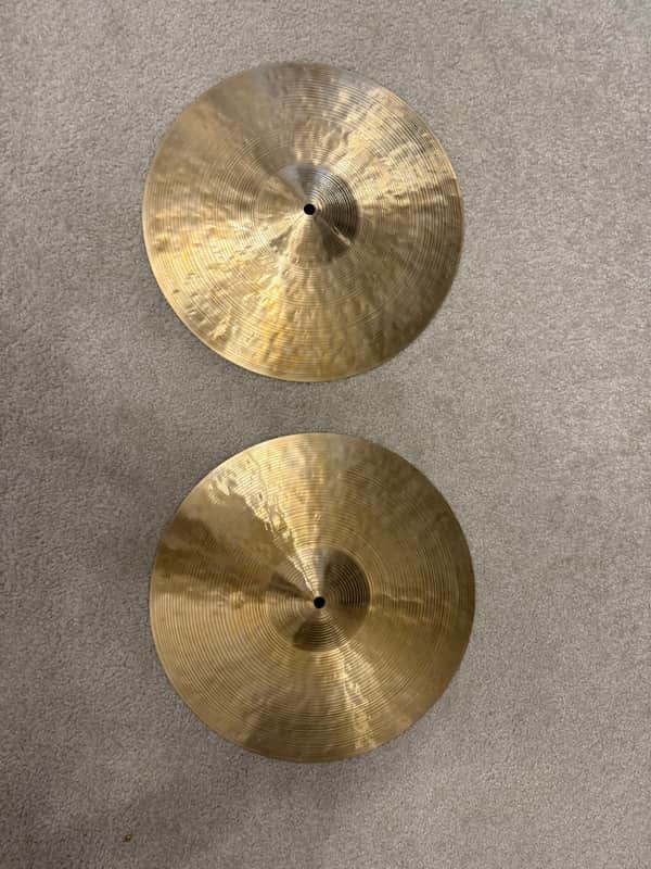 Skretas Family Cymbal Company 15” Traditional Hi Hats | Reverb