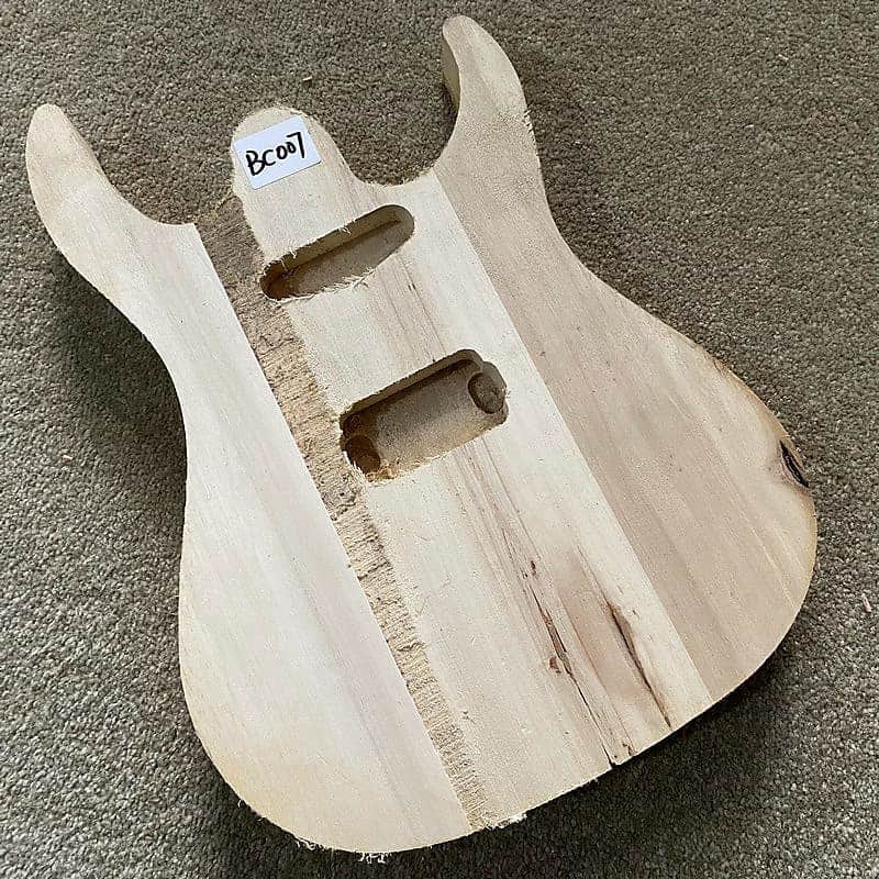 DIY Project Unfinished Basswood HS Guitar Body | Reverb Italia
