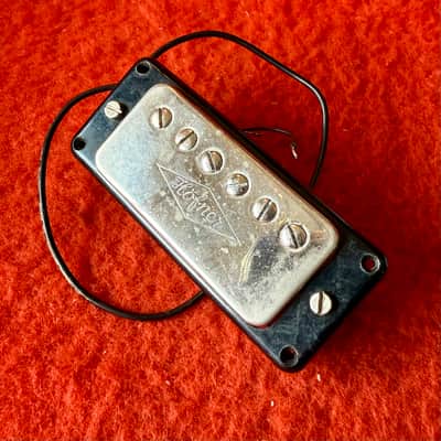 Hofner Verithin mini humbucker Guitar pickup 1960’s - Chrome | Reverb