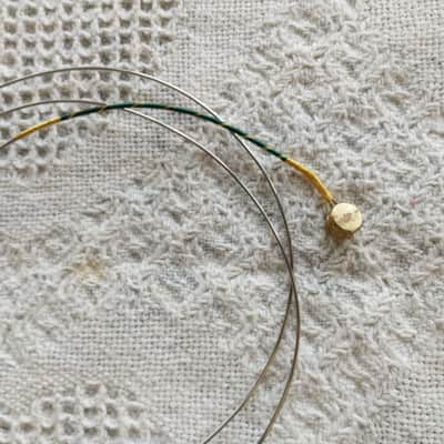 D'Addario Helicore single bass string, unknown pitch/tension | Reverb