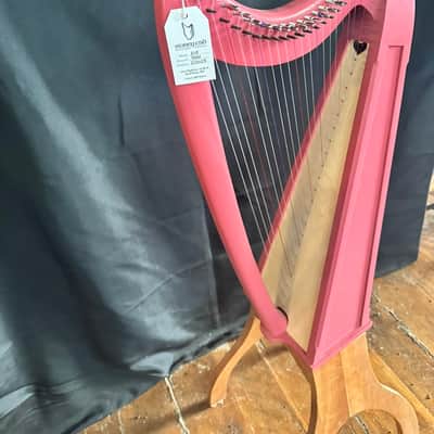 Stoney End Eve 22-String Lap Harp – Custom Pink (New / | Reverb