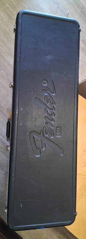 Fender USA Molded Hard Shell Precision Bass Jazz Bass Case | Reverb