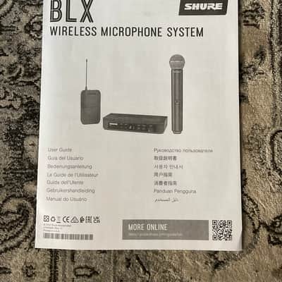 Shure BLX14/CVL Wireless Presenter System with CVL Lavalier | Reverb
