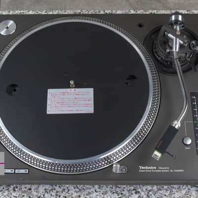 Technics SL-1200MK5 Black Direct Drive DJ Turntable in Very | Reverb