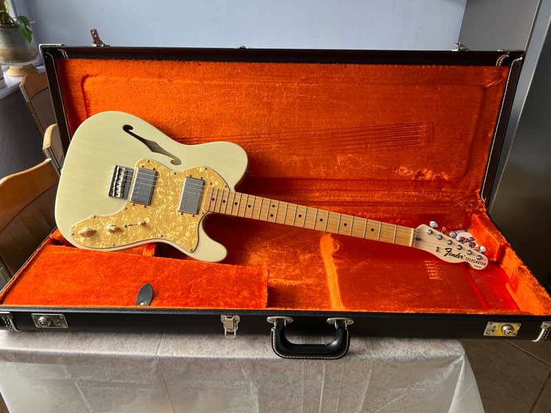 Fender FSR Classic Series '72 Telecaster Thinline Blonde | Reverb