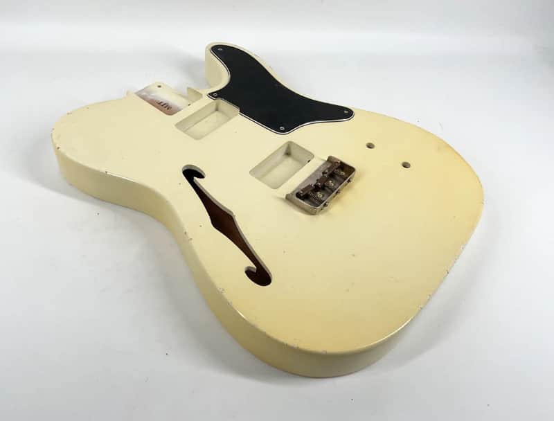 MJT Tele Cabronita type Body 2025 - Aged Blonde | Reverb