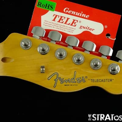 USED Fender Style Telecaster Tele NECK & TUNERS 21 Frets | Reverb