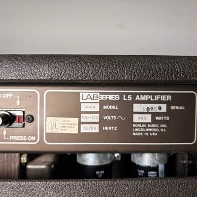 Lab Series L5 Combo Amp - 100W 2x12 - Late 70s/Early 80s | Reverb