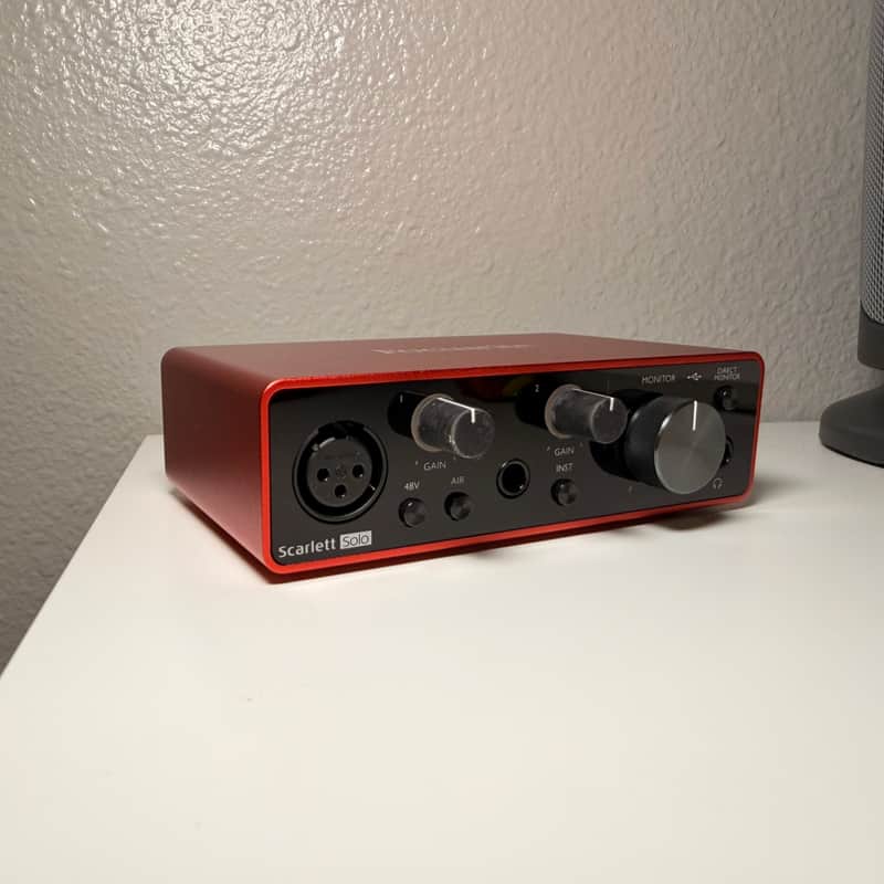 Focusrite Scarlett Solo 3rd Gen USB Audio Interface 2019 - | Reverb