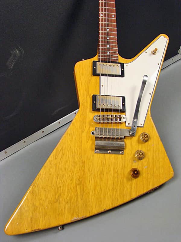 Gibson Allen Collins Explorer 2003 korina | Reverb
