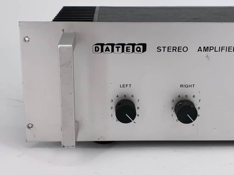 Dateq SPA 200 - Stereo power amplifier - Aluminium | Reverb Australia