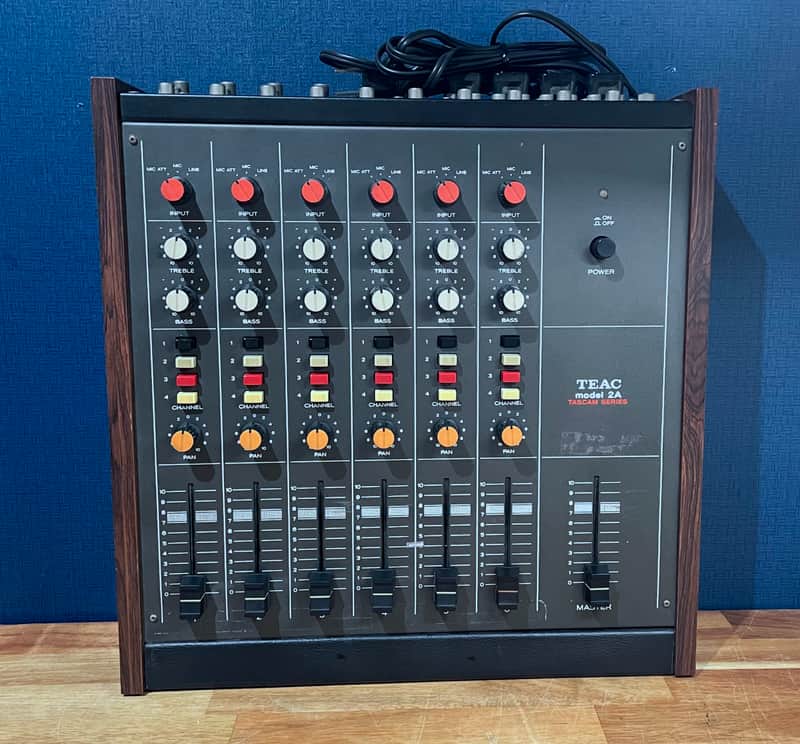 Teac Model 2A Vintage Analog Mixer 6 inputs / Great | Reverb Australia