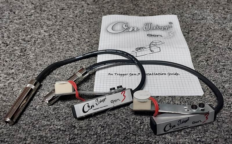 On Trigger Gen 3 Bass Kick Drum Triggers (Pair) | Reverb
