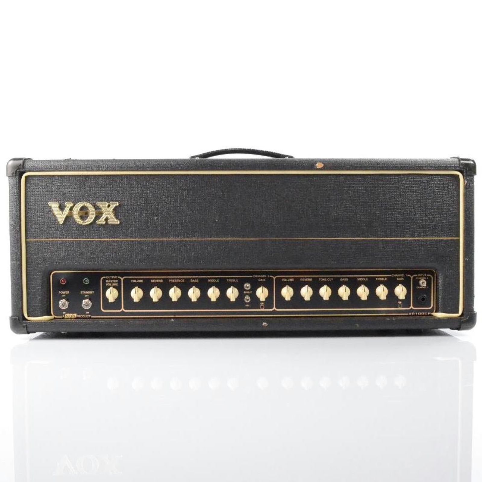Vox AC100CPH Classic Plus 2-Channel 100-Watt Guitar Amp Head | Reverb