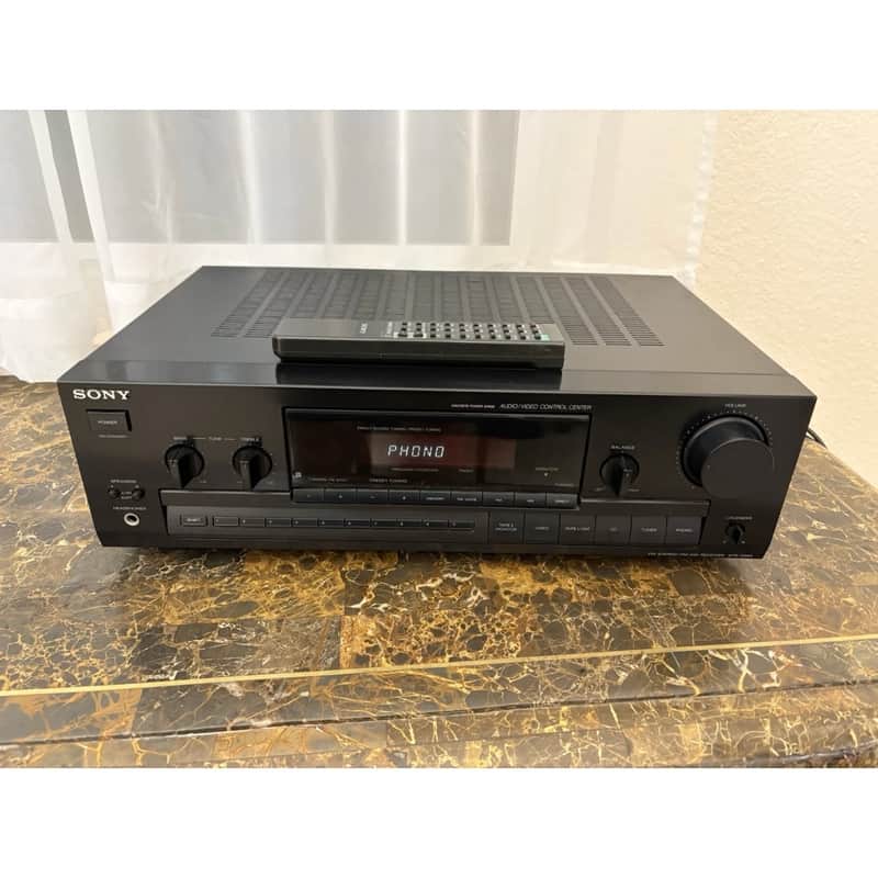 Sony STR-D390 2 Channel AM FM Stereo Receiver Bundle W/Remote | Reverb