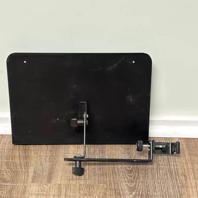 K&M 115/2 Clamp-on Sheet Music Holder 2010s - Black | Reverb