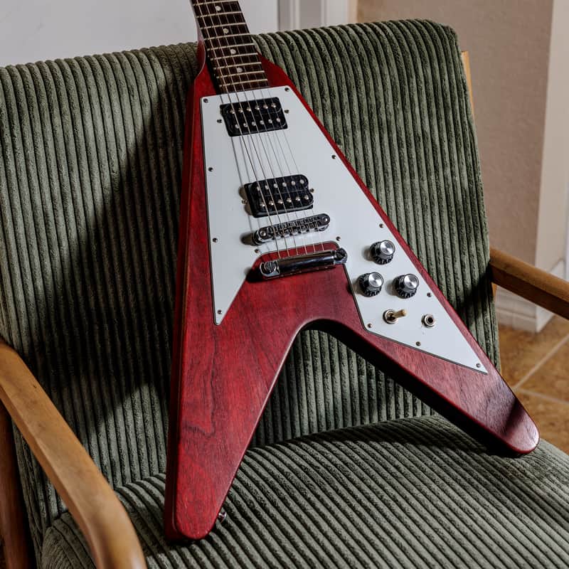 Gibson Flying V 2012 - Faded Cherry | Reverb
