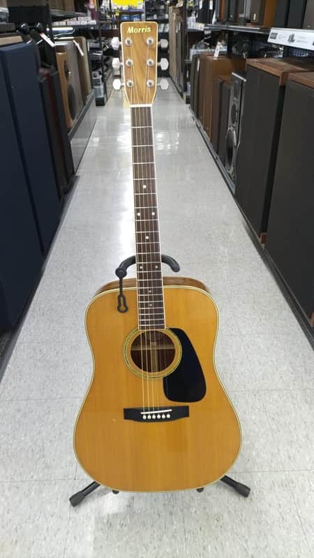 MORRIS Acoustic Guitar MD-510 Excellent Craftsmanship | Reverb