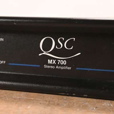 QSC MX 700 2-Channel Power Amplifier CG01W7M | Reverb