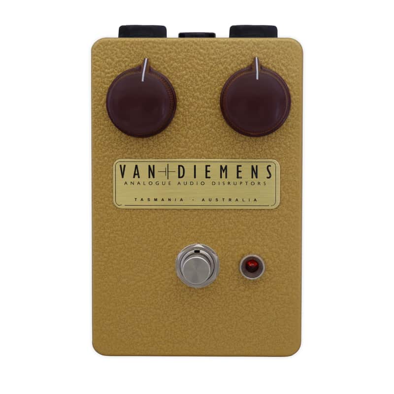 Van Diemens Red Ochre Deluxe OC71 Boost Pedal | Reverb