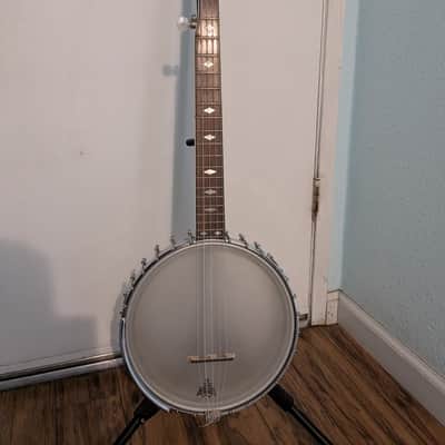 Alvarez Silver Princess 5 string openback banjo 1970s - | Reverb