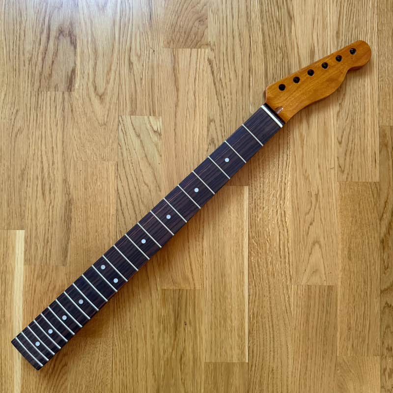 Tele Roasted Vintage Wild Pearl Wood Neck Rosewood B-Stock 22 | Reverb