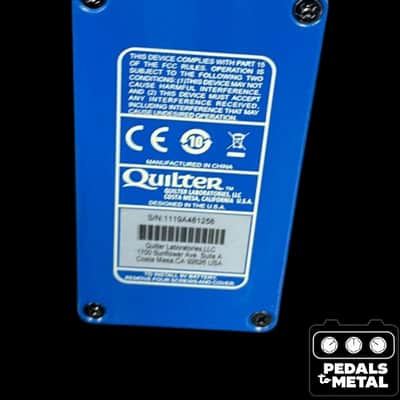 Quilter Phantom Block Electric Guitar Interface 2010s - Blue | Reverb