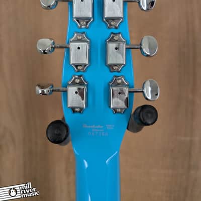 Danelectro '59M NOS+ Baby Blue Electric Guitar with Gig Bag - | Reverb