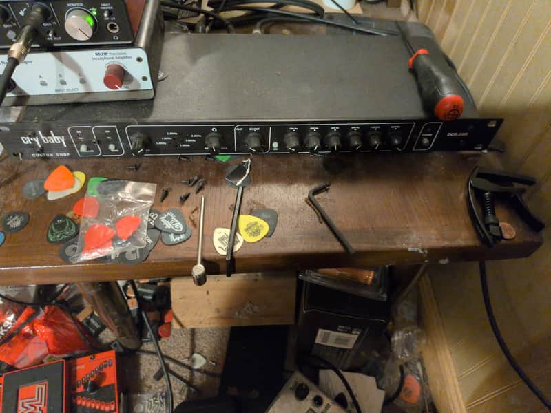 Dunlop DCR-2SR Cry Baby Rack Module 2010 - 2021 - Black | Reverb