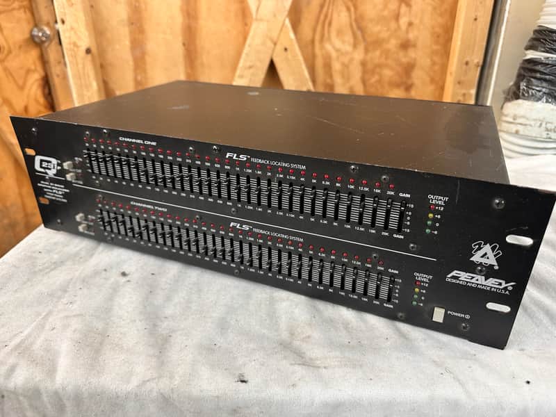 Peavey Q231F Dual 31 Band EQ Stereo Equalizer w/Feedback | Reverb
