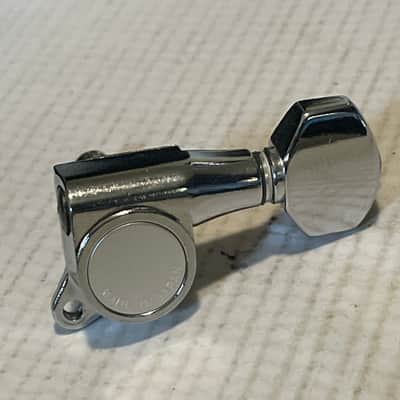 2010's Electric Guitar GOTOH SG38 Chrome Tuners Tuning Pegs 6 | Reverb