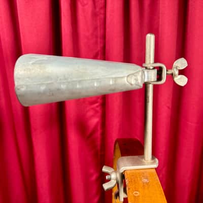 1960s Ludwig 5" Cow Bell No. 129 w/ Cowbell Holder No. 133 | Reverb